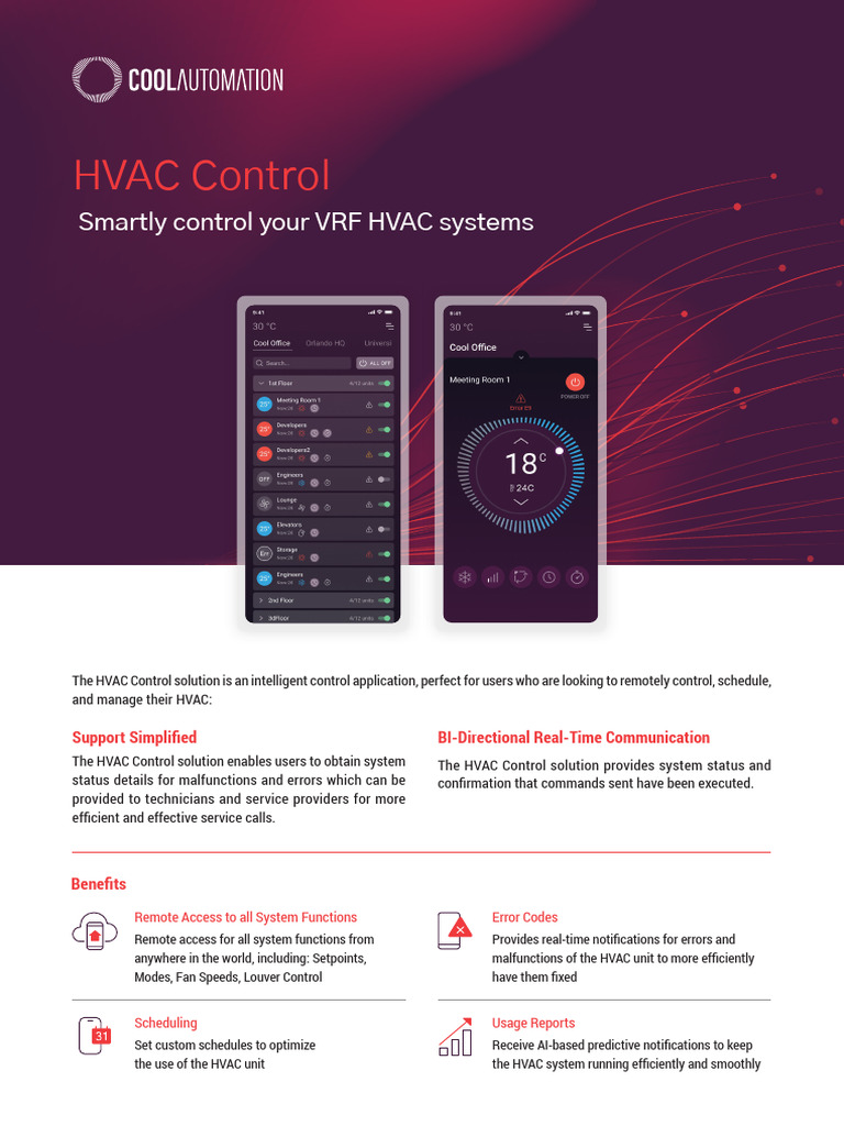 CoolAutomation_HVAC_Control_Solution | PDF | Building Automation ...
