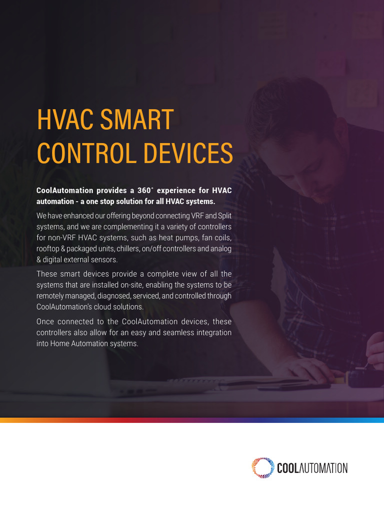 CoolAutomation HVAC Smart Control Devices | PDF
