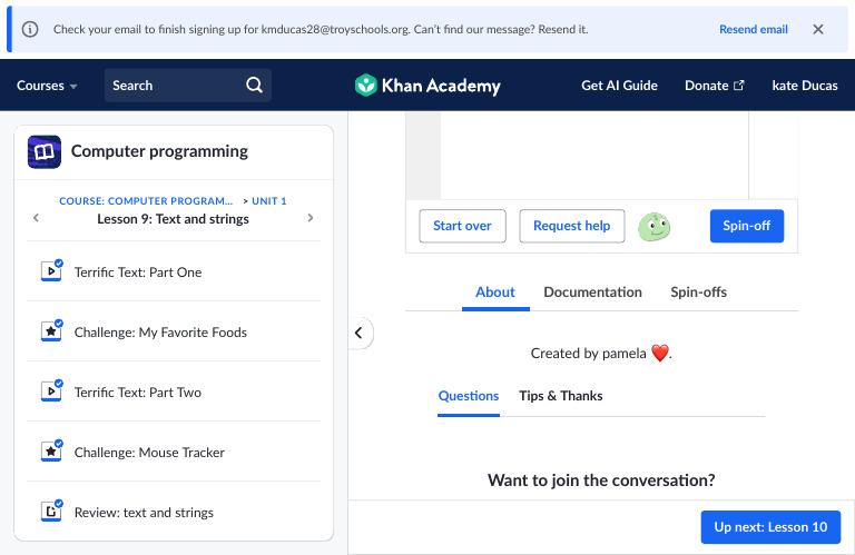Project Ad Design Text and Strings Intro to JS Drawing & Animation Computer Programming ...