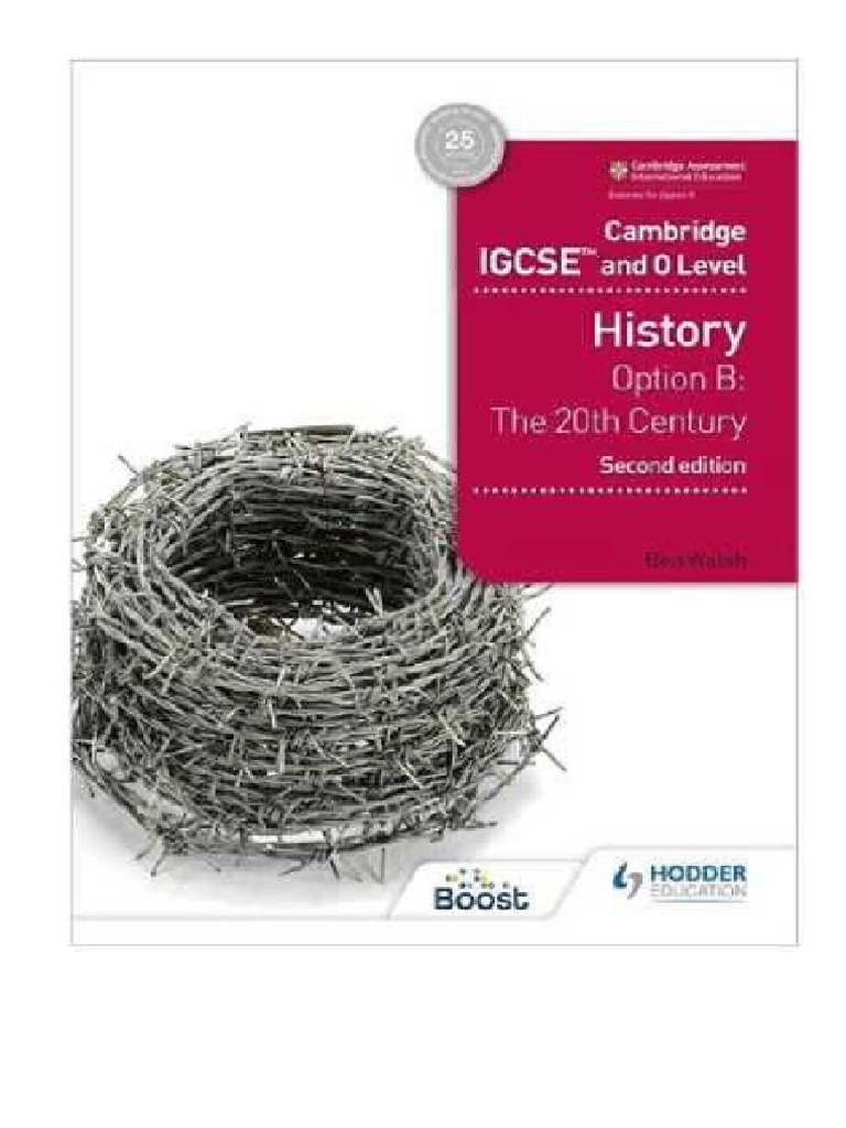 Cambridge IGCSE Und O Level History 2. Auflage: Option B: Das 20 ... Cambridge IGCSE Und O Level History 2. Auflage: Option B: Das 20 ...