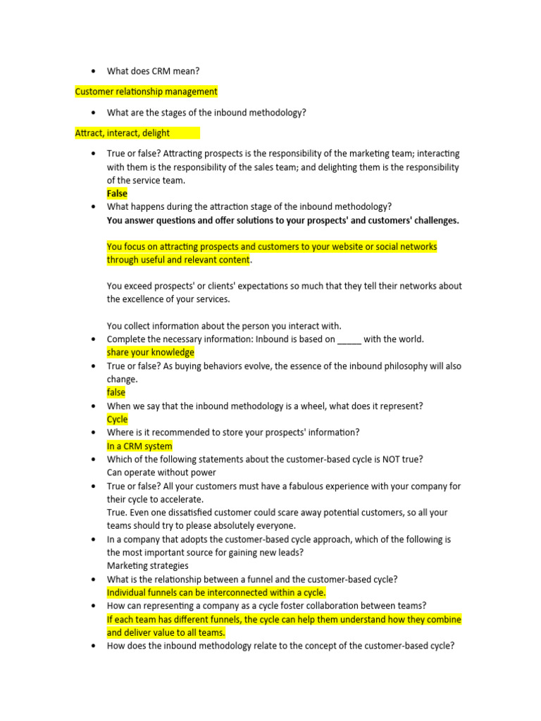 HUBSPOT Certification | PDF | Sales | Procurement