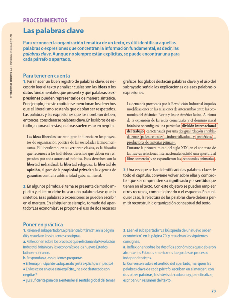 TP Palabras Claves | PDF