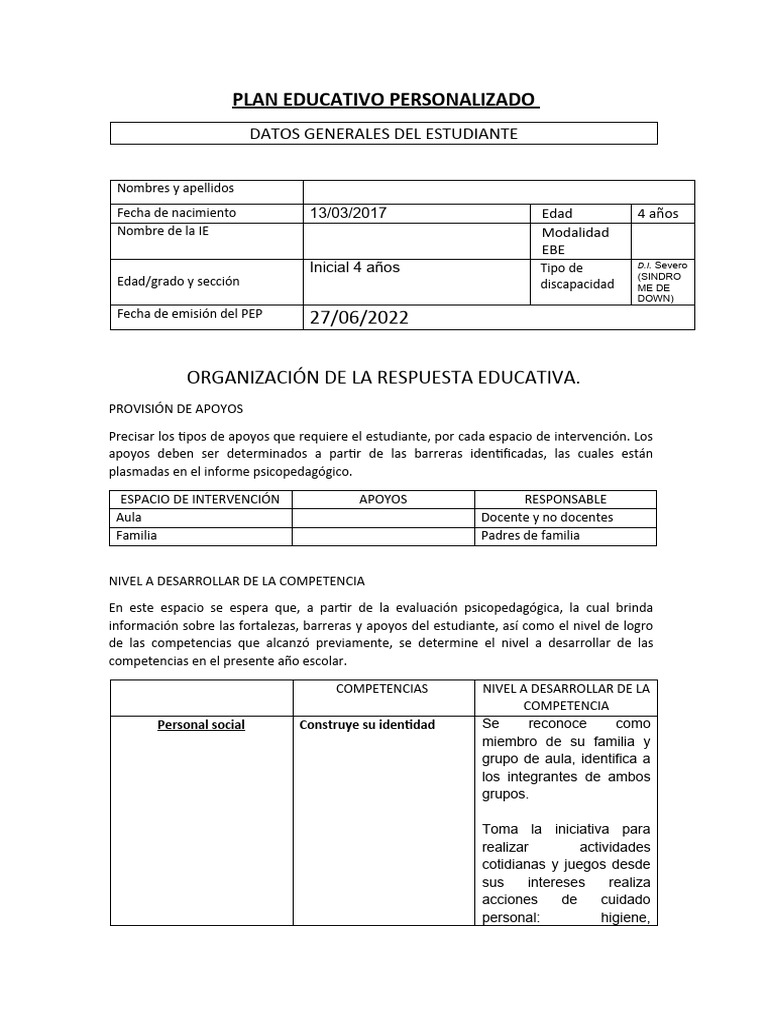 PEP (2) | PDF | Aprendizaje | Ciencia cognitiva
