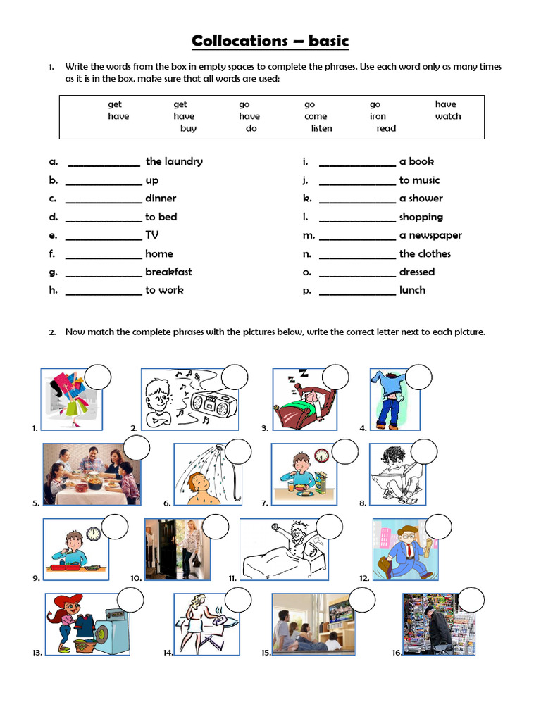 basic-collocations-fun-activities-games-grammar-drills-picture-descri_26370 | PDF