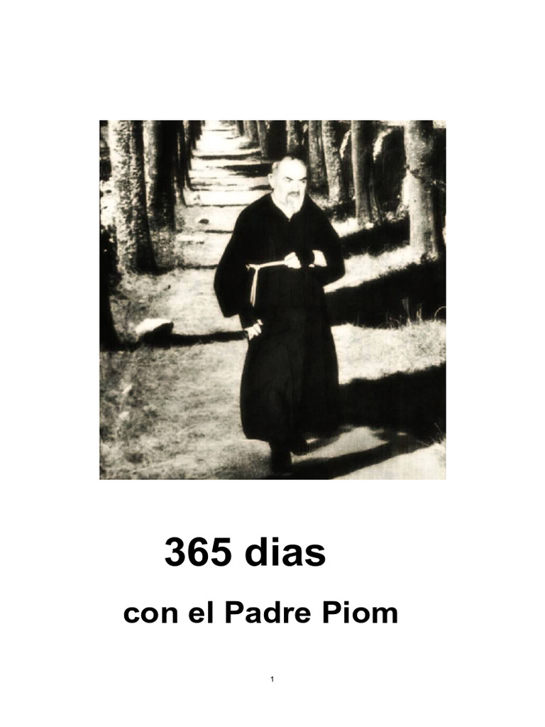 365 Días Con El Padre Pio | PDF | Amor | Salvación
