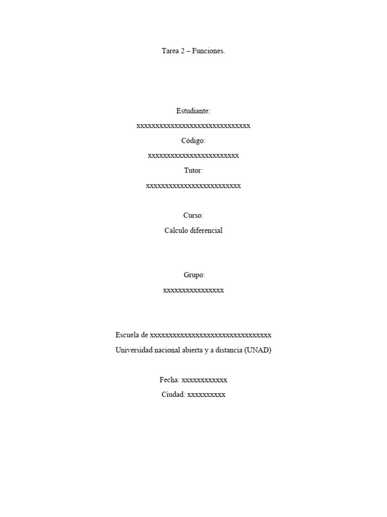 Tarea 2 –Funciones | PDF | Equilibrio químico | Asíntota