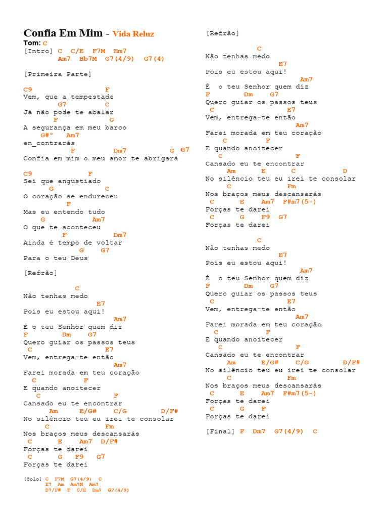 Confia em Mim | PDF