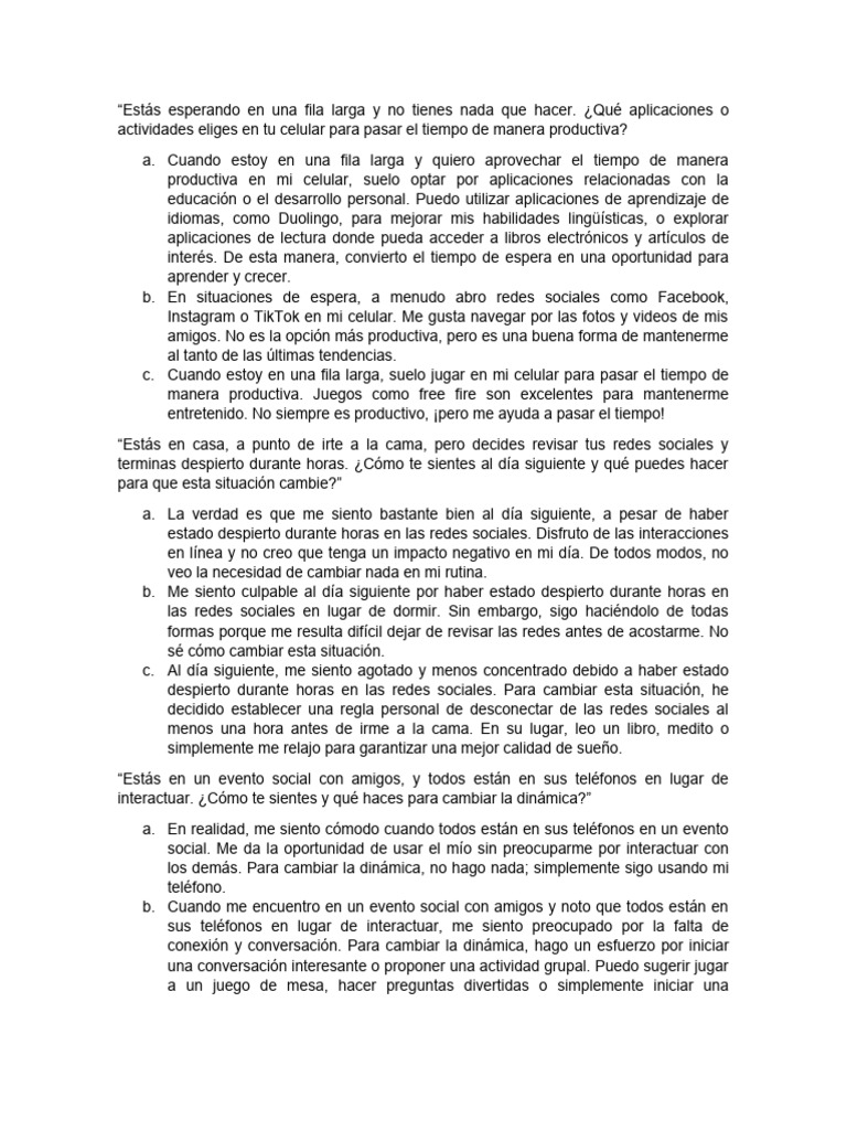 Actividades Productivas en el Celular | PDF | Redes sociales | Cultura ...