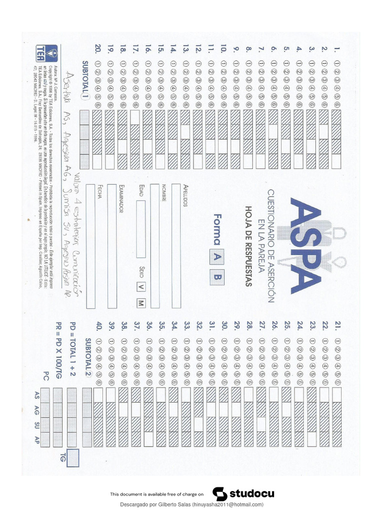 Guía Completa de ASPA Parejas | PDF