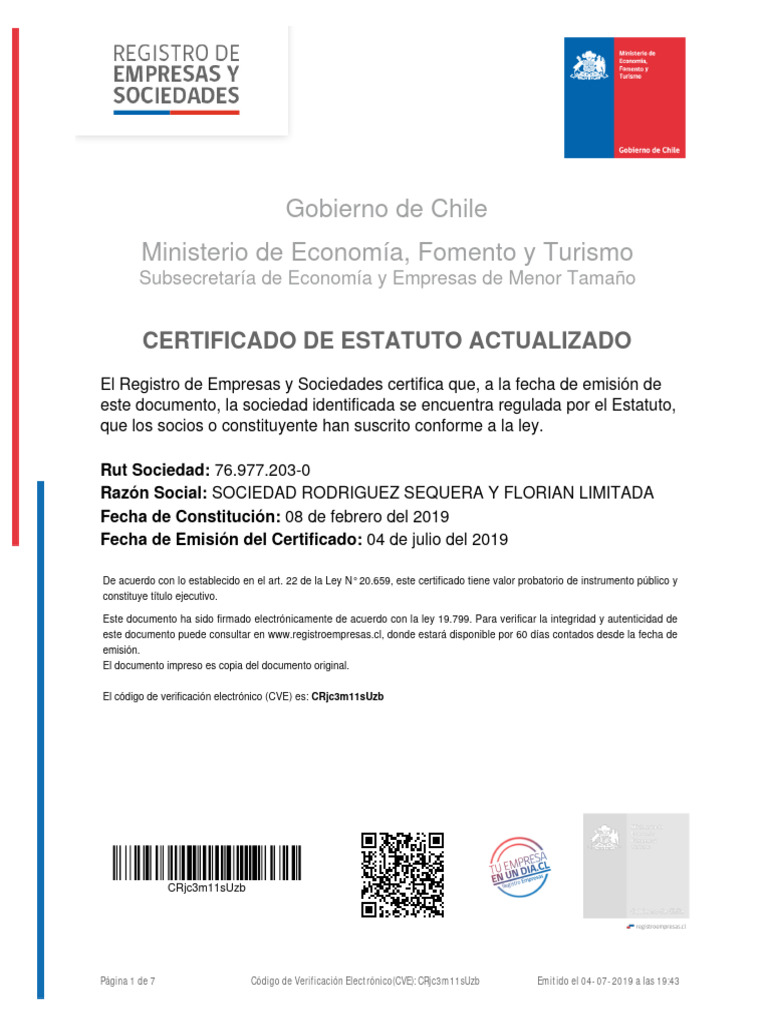 Estatuto Actualizado | PDF