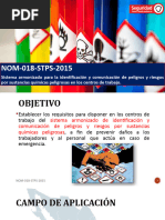 NOM 033-STPS-2015 (Marzo) | PDF | Oxígeno | Química