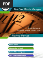 One Minute Manager | PDF | Goal | Behavior