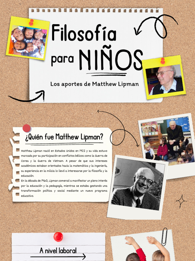 Matthew Lipman - Oral de Filosofía - 20231012 - 100216 - 0000 | PDF