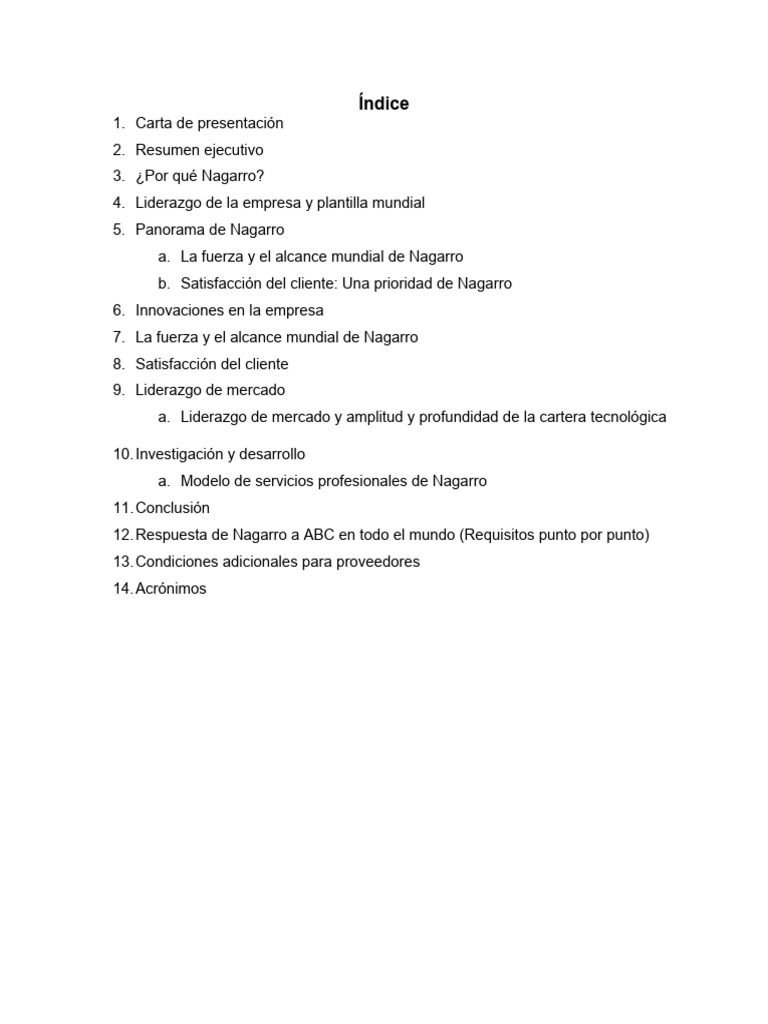 Estudio de Caso 1 de Nagarro RFP | PDF | Business | Innovación