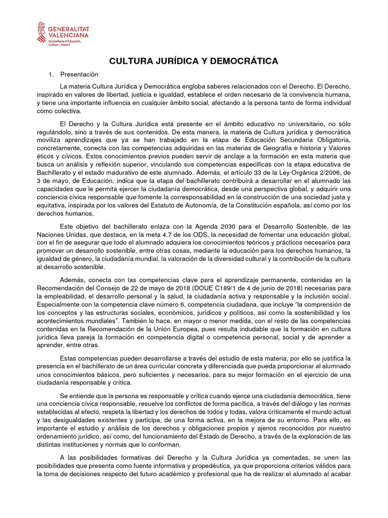 Cultura-juridica-y-democratica-1 | PDF | Democracia | Ideologías políticas