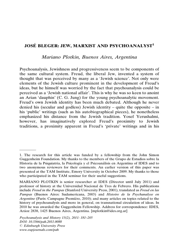 Plotkin 2011 | PDF