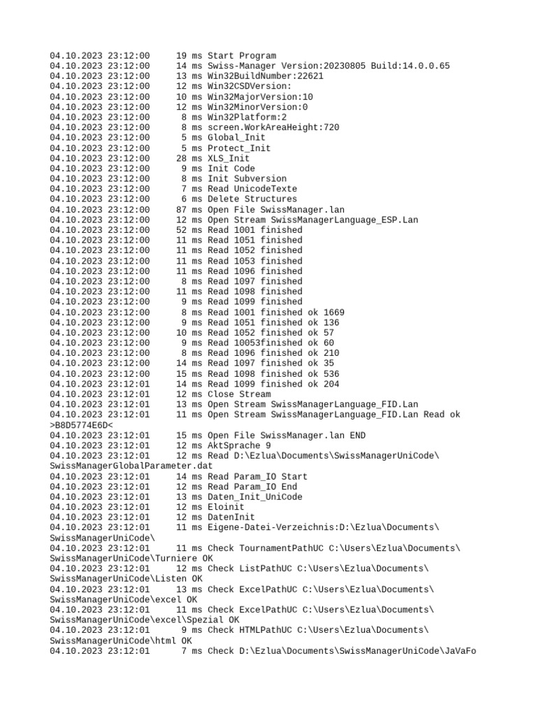 Swiss Manager Start | PDF | Computers | Technology & Engineering