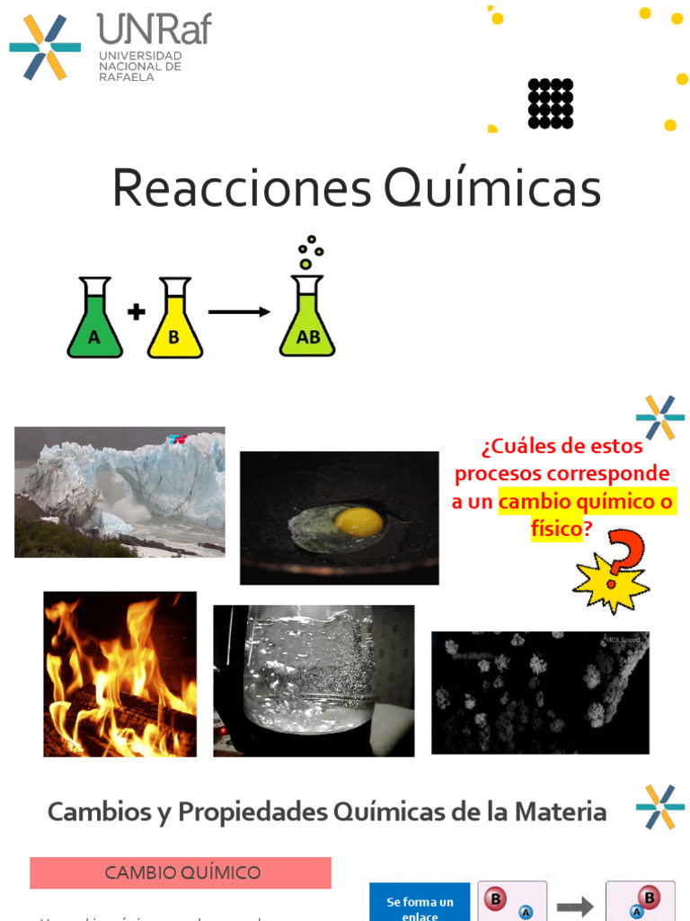 Unidad 4 Reacciones Químicas Pdf