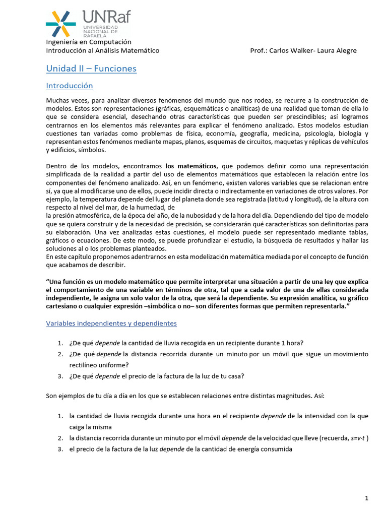 IAM Unidad II Funciones - 2023 | PDF