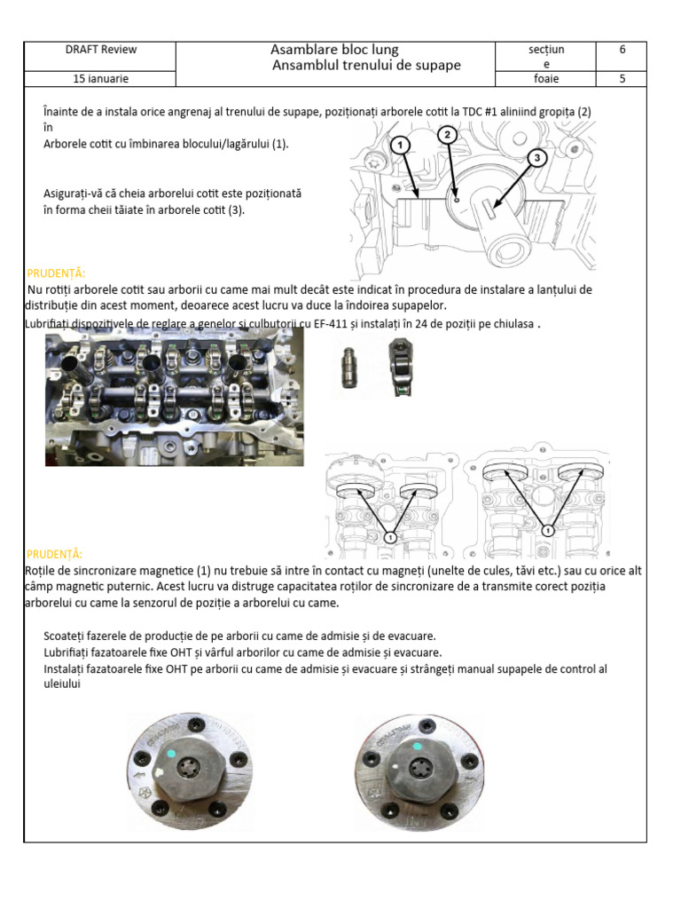 Ansamblu Motor Chrysler IIIH Pentastar 3.6 SINCRONIZARE | PDF
