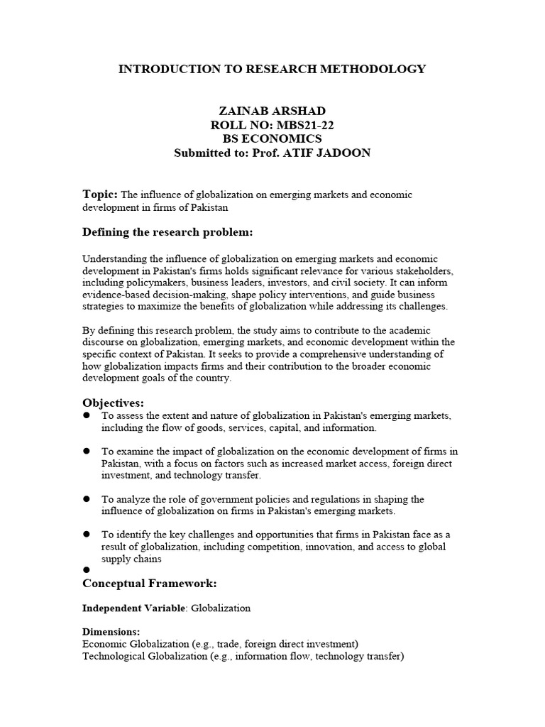 Introduction To Research Methodology | PDF