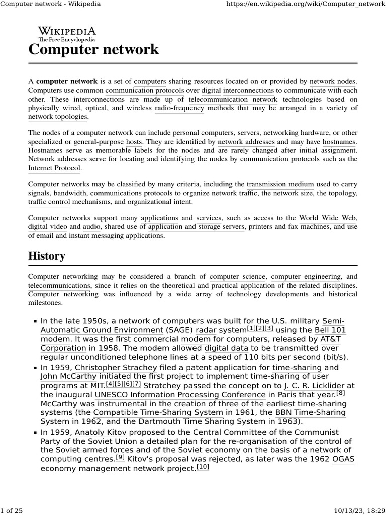 Computer Network | PDF | Computer Network | Network Topology Computer Network | PDF | Computer Network | Network Topology
