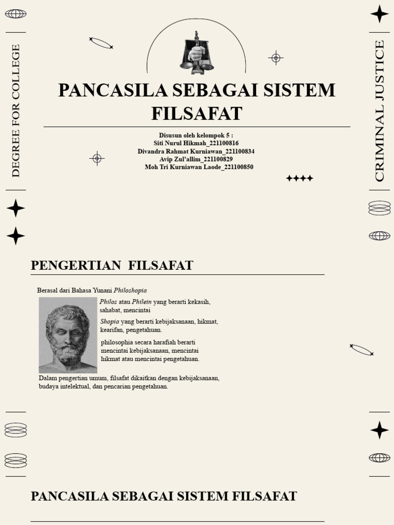 Pancasila Sebagai Sistem Filsafat | PDF