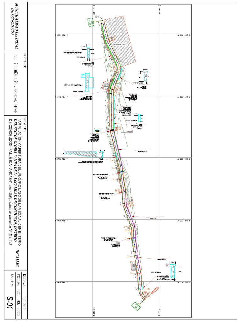 Planos Adicional N°02 Detalles Alcantarilla y Emboquillado | PDF