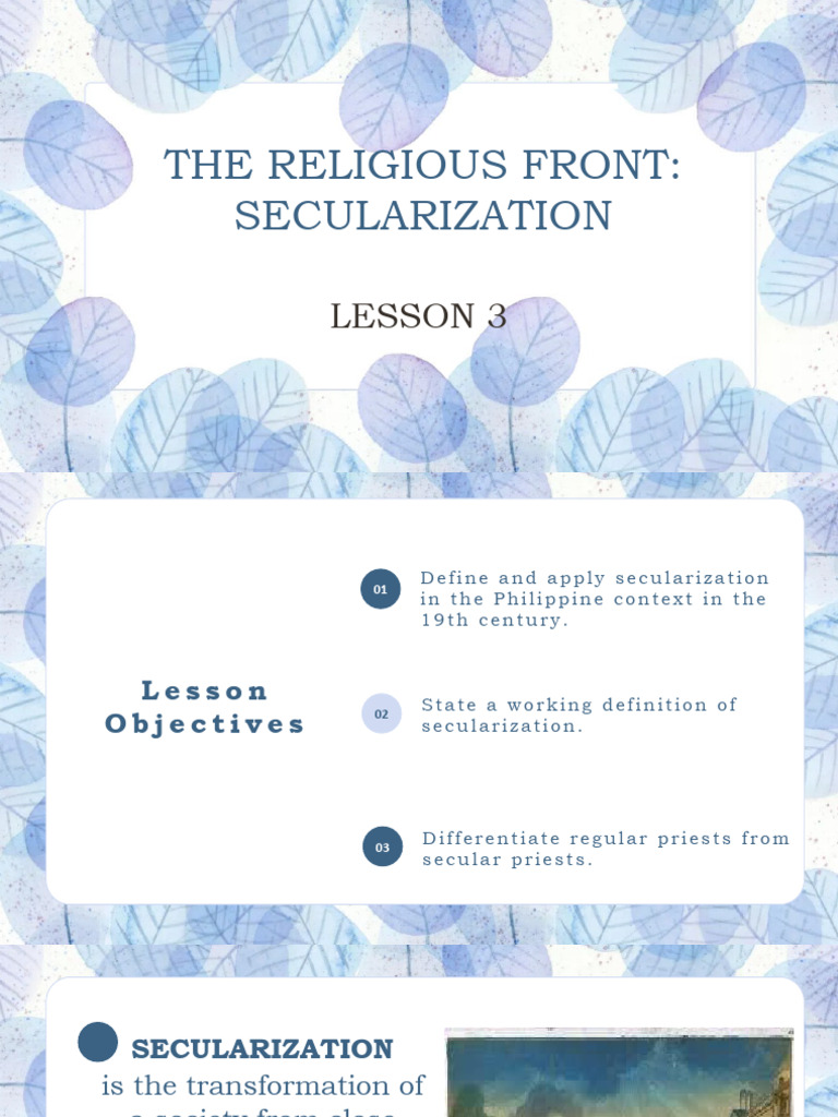 19th Century Philippine Secularization | PDF | Philippines