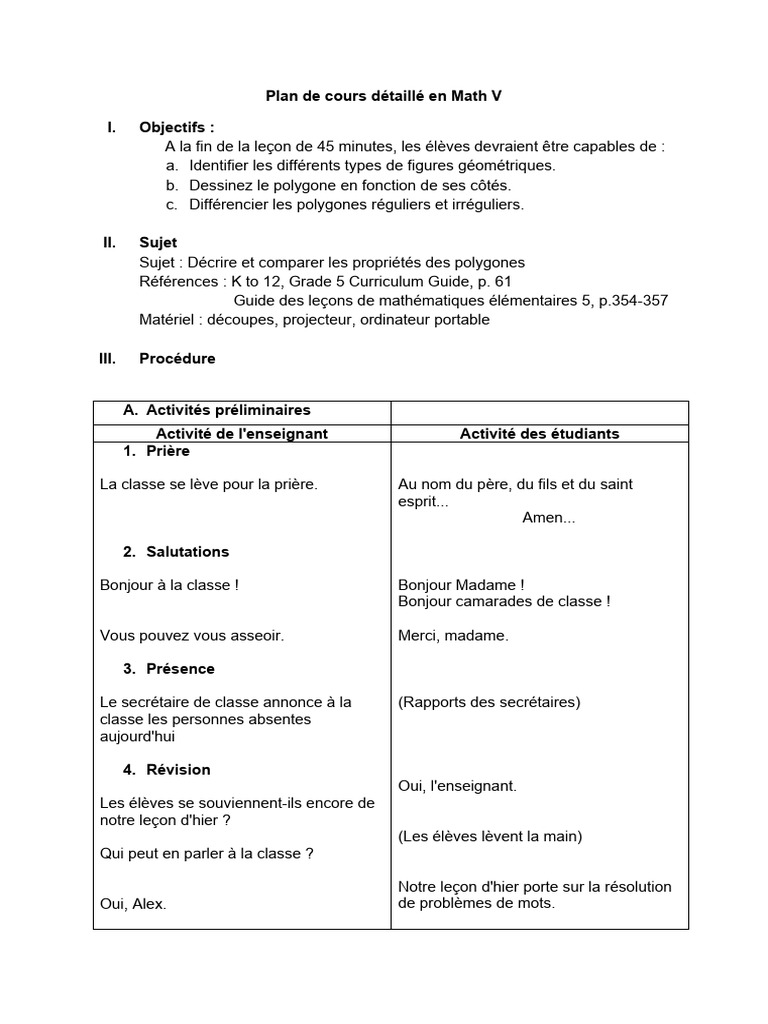 Comprendre les Polygones en CM2 | PDF | Polygone | Géométrie convexe