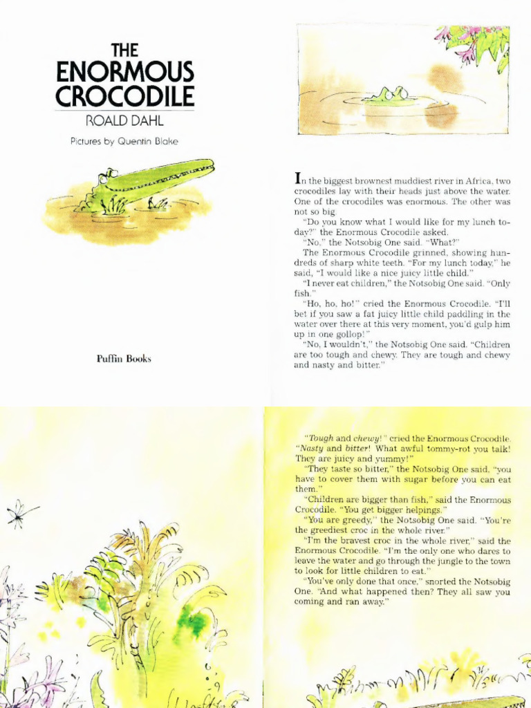 Enormous Crocodile's Secret Plans | PDF | British Children's Literature ...