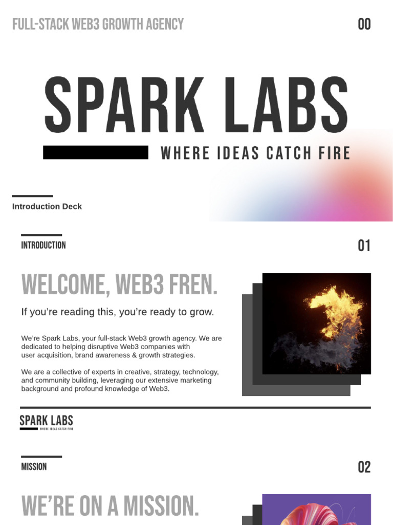 Spark Labs Pitch Deck-Compressed | PDF