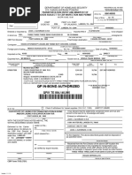 CBP Form 7512 - Transportation Entry and Manifest of ...