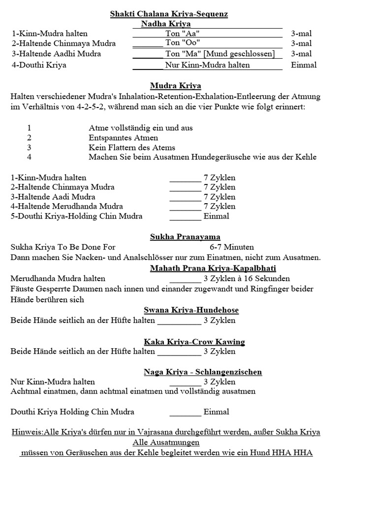 Shakti Chalana Kriya Original PDF | PDF