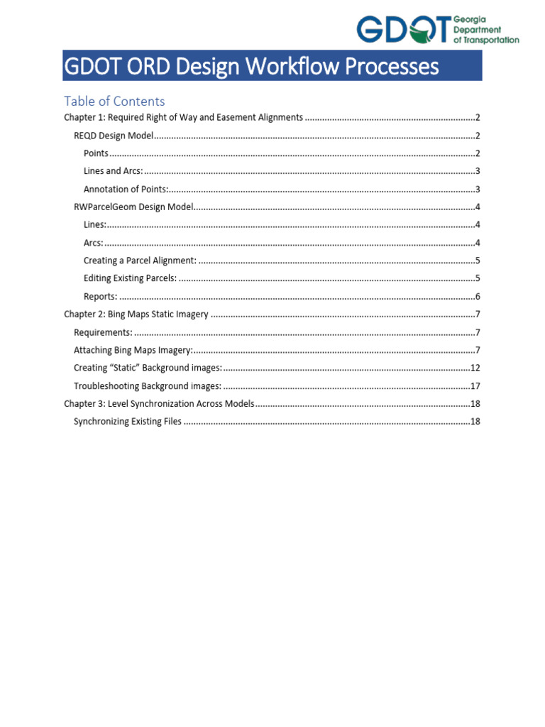 ORD Design Workflow Processes | PDF | Easement | Computer File