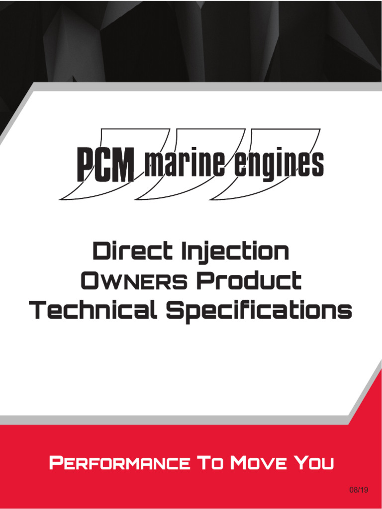 2002-2003 PCM Marine Engines 5.0 - 5.7 Manual MY | PDF | Motor Oil ...
