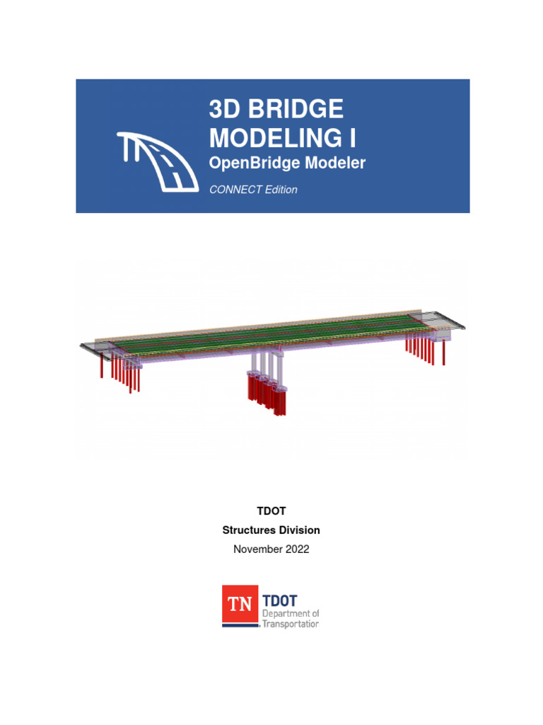 Bridge Modeling I (OBM) Manual | PDF | Computer File | Cartesian ...