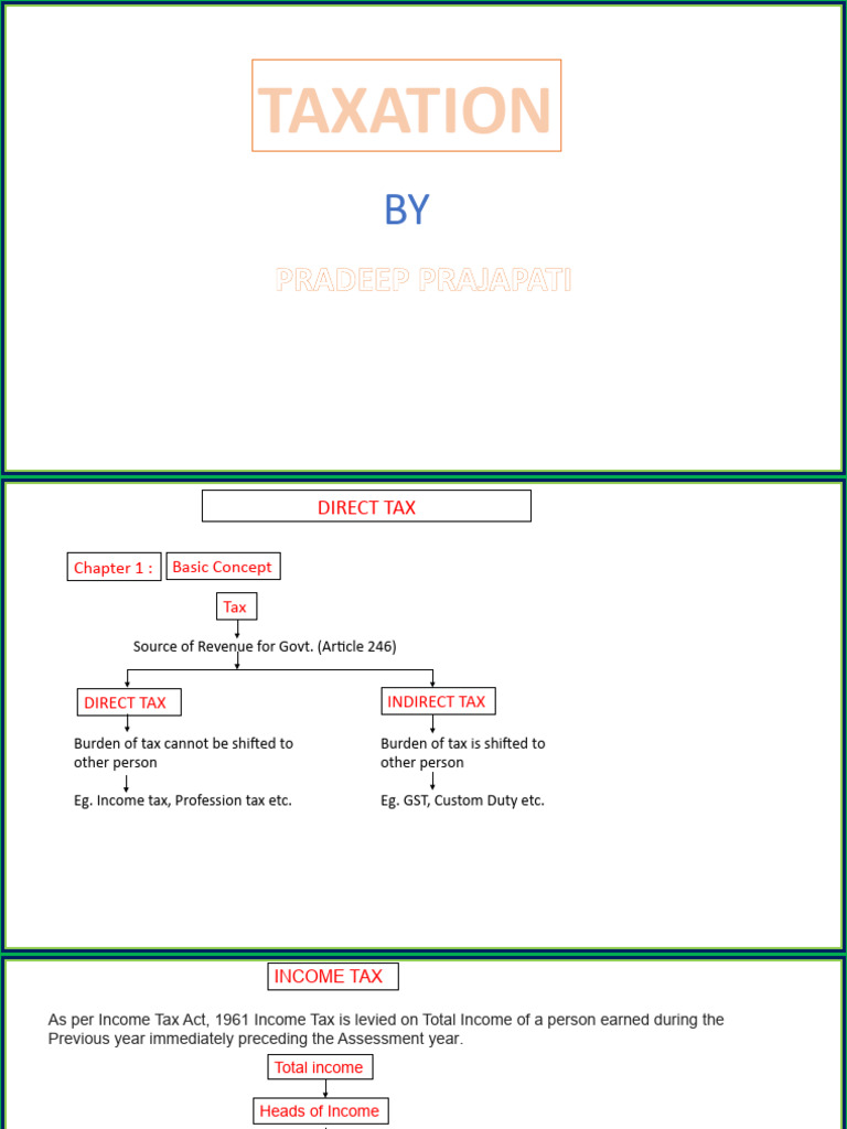 Income Tax | PDF | Tax Deduction | Taxes