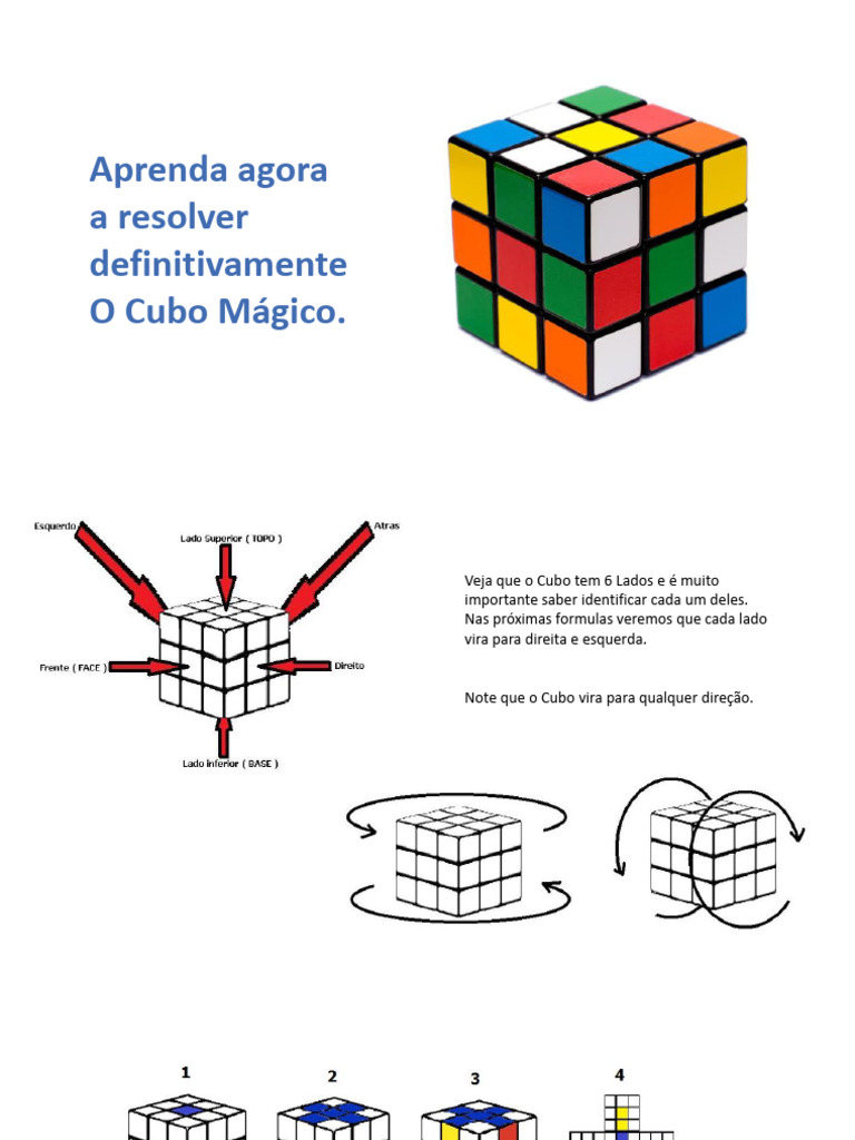 Manual Cubo Mágico | PDF | Autoajuda