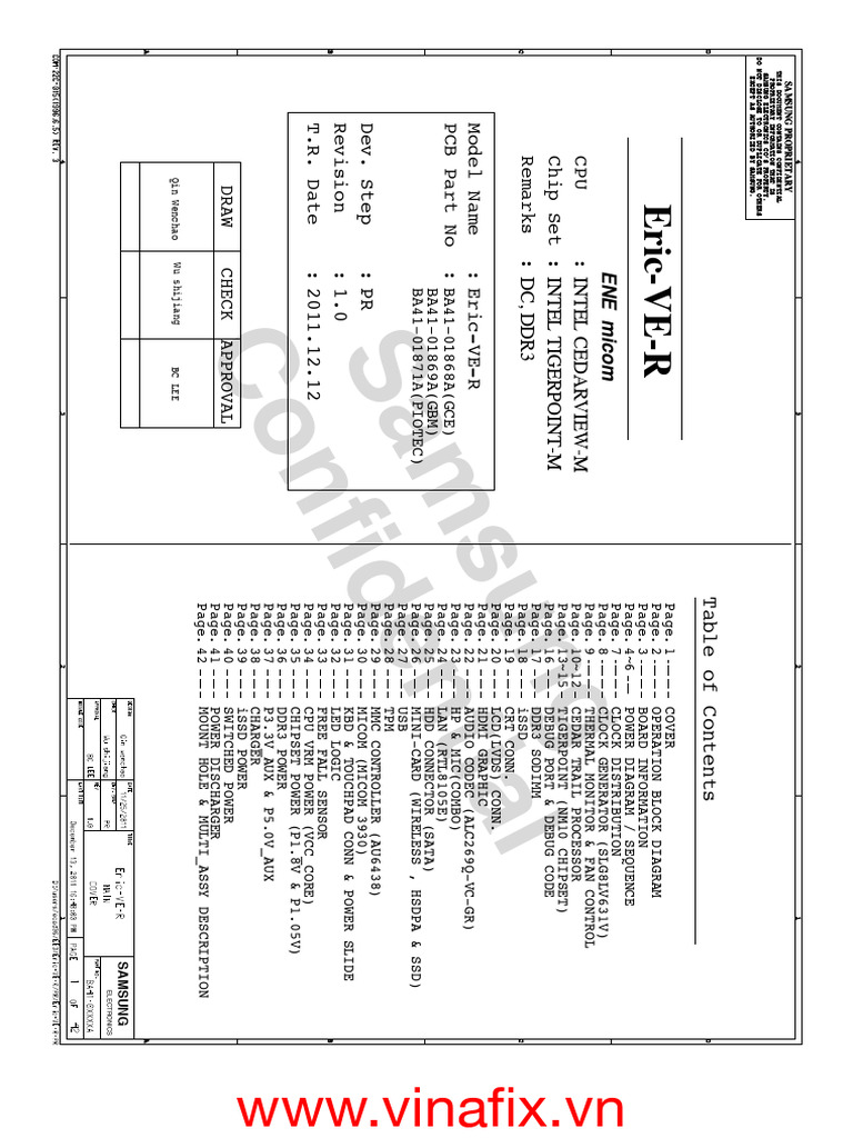 Eric-VE-R - PR - 1223 BA41-01868A SAMSUNG N102S | Download Free PDF ...
