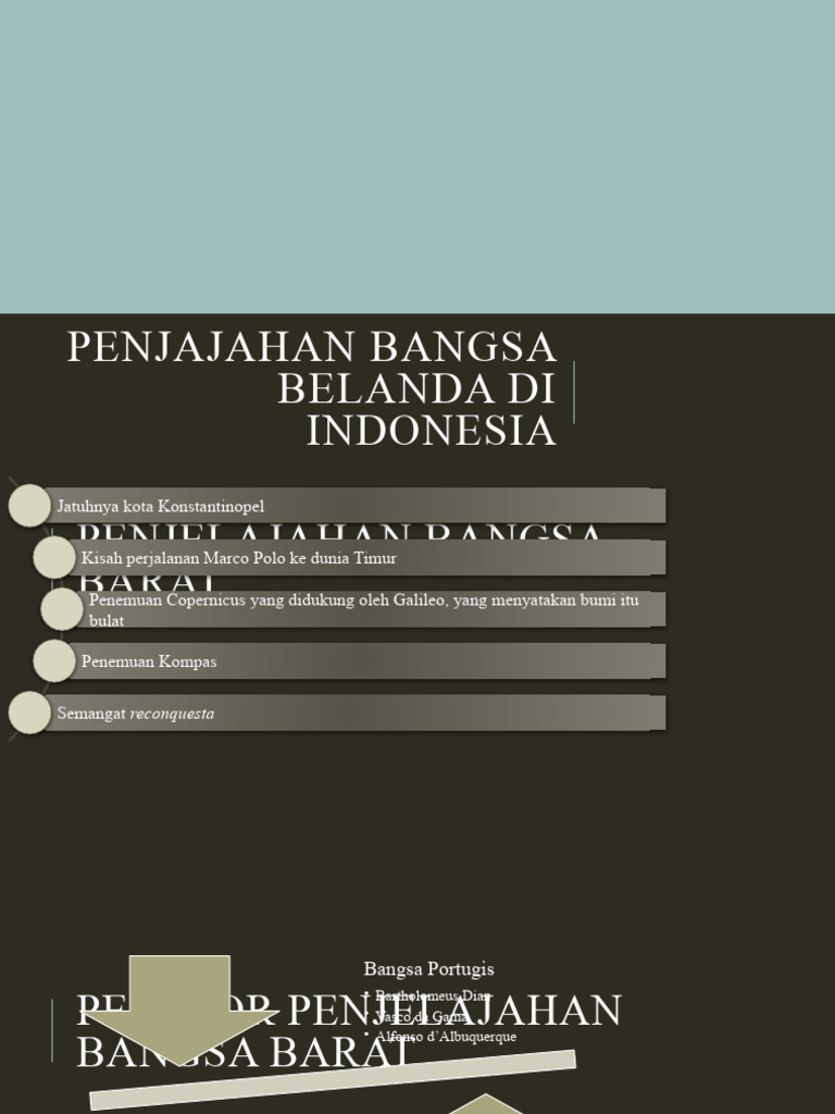 Penjajahan Belanda Di Indonesia | PDF | Klasik
