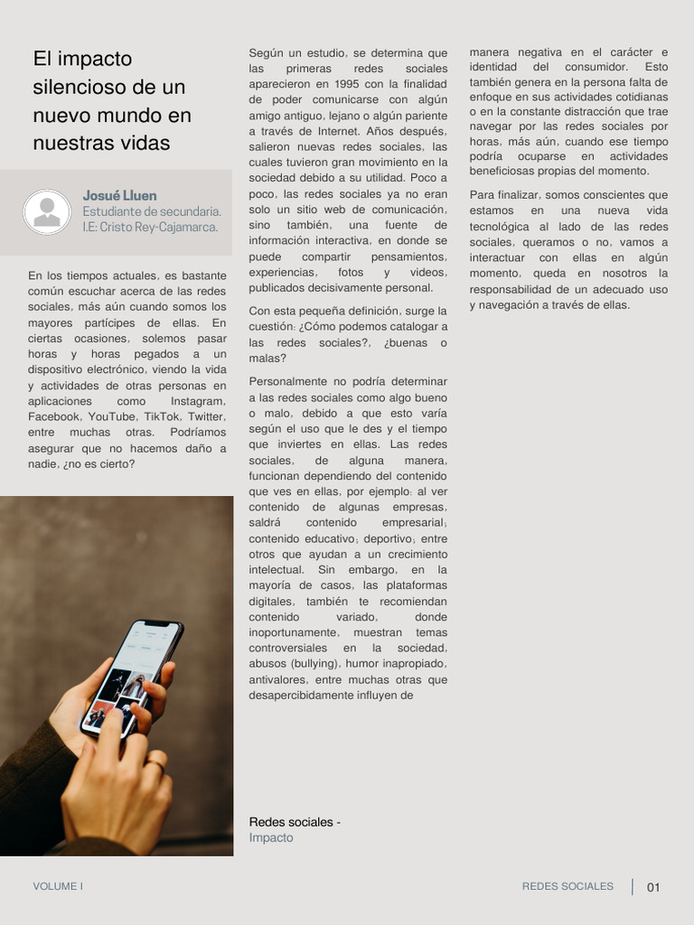 Columna Periodistica | PDF | Servicio de redes sociales | Comunicación