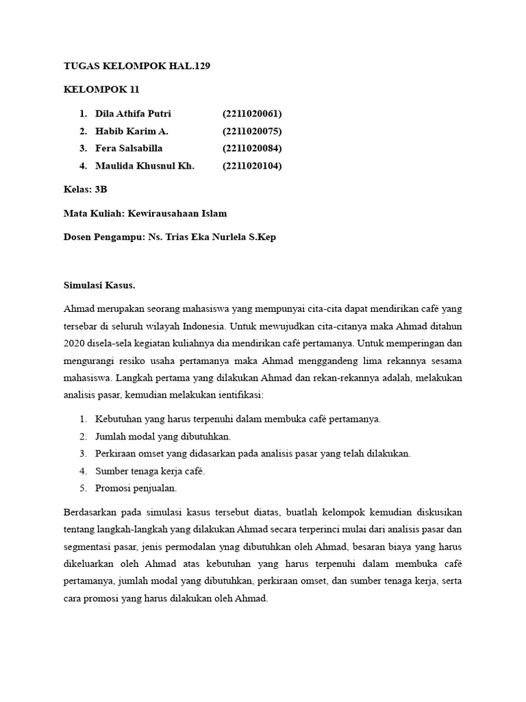 Kwu Islam Kel.11 | PDF