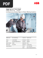 LEAP: Motor Life Expectancy Analysis | PDF | Electric Motor | Electric ...
