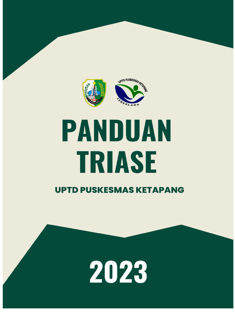 Pedoman Triase Cover | PDF