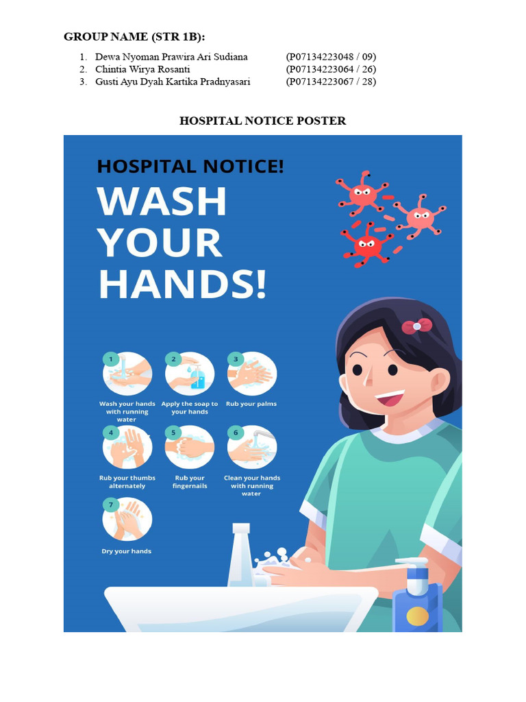 Hospital Notice Poster | PDF