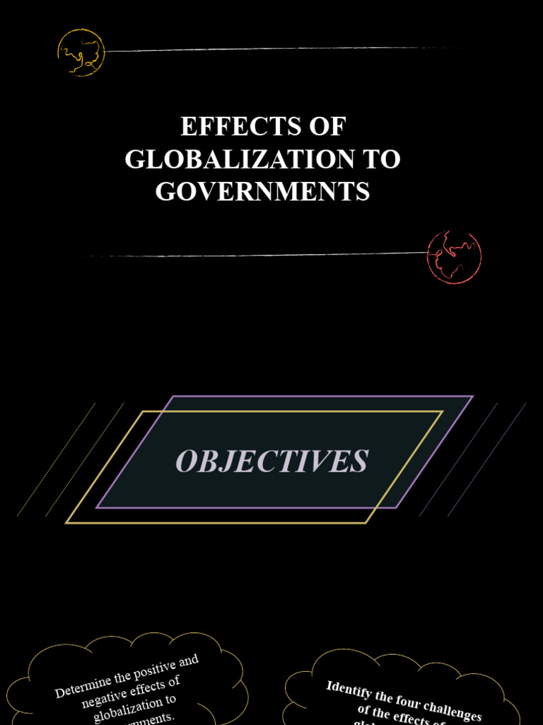 Effects of Globalization To Governments | PDF | North American Free ...