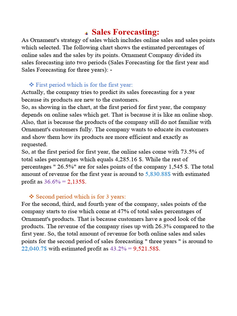 Abdumalik Al-Hattami - التعديل الاخير Sales Forecasting | PDF