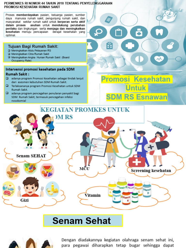 Promkes Untuk SDM RS | PDF